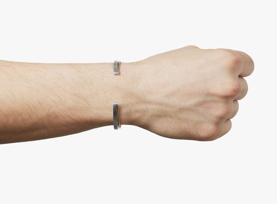 MIXED METAL CUFF 207 – titleofwork