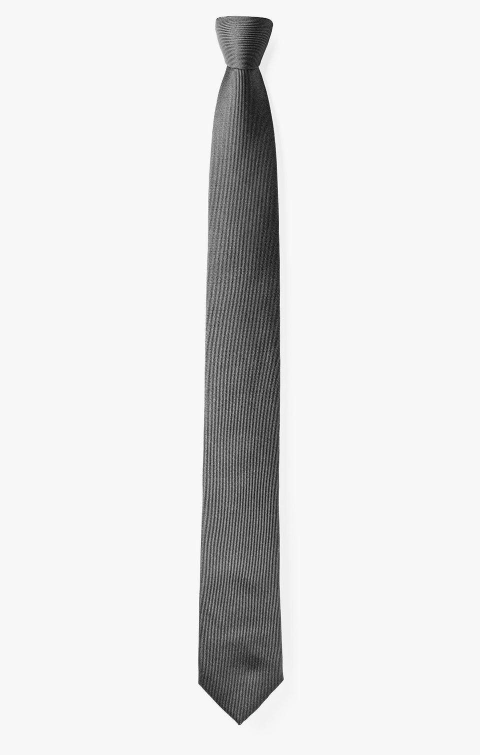 GREY LINE GRADIENT NECKTIE 075 – titleofwork