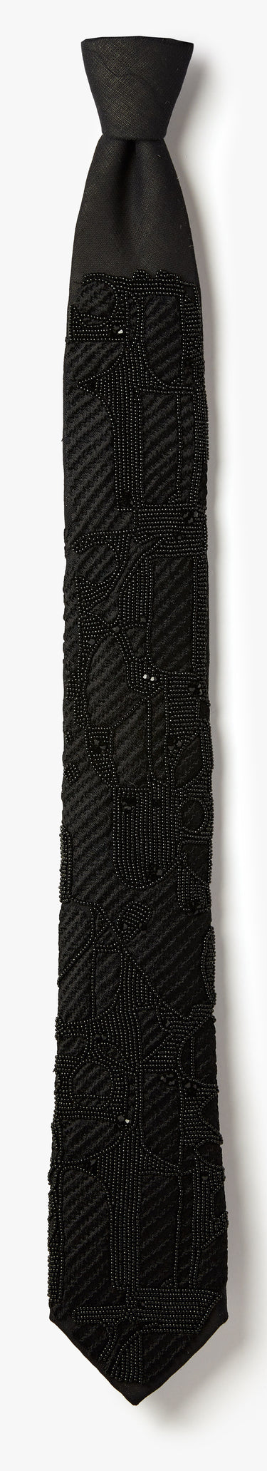 TEXTURED BEADED NECKTIE 1041 – titleofwork